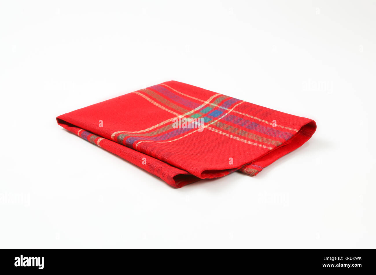 red and blue place mat Stock Photo - Alamy