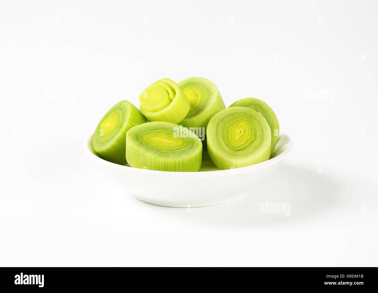 chopped fresh leek Stock Photo - Alamy