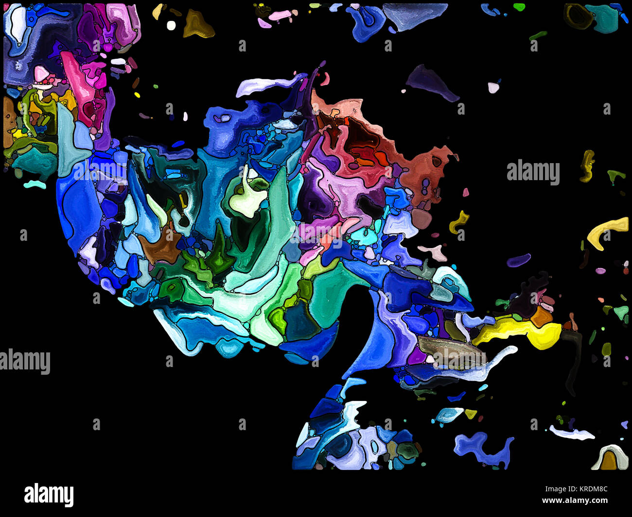 Paradigm of Self Fragmentation Stock Photo - Alamy