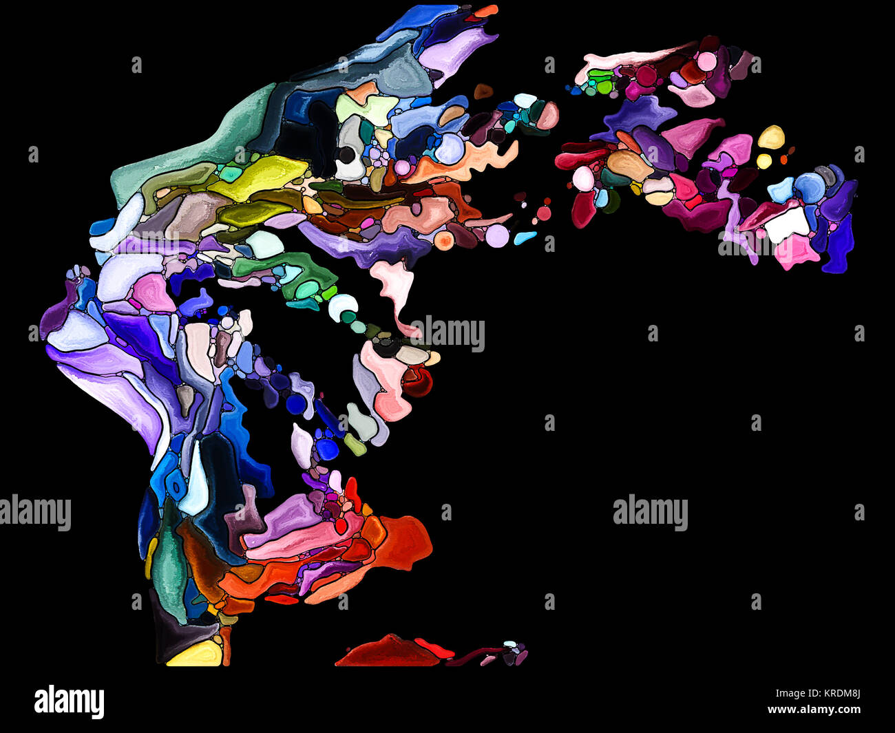 Realms of Self Fragmentation Stock Photo - Alamy