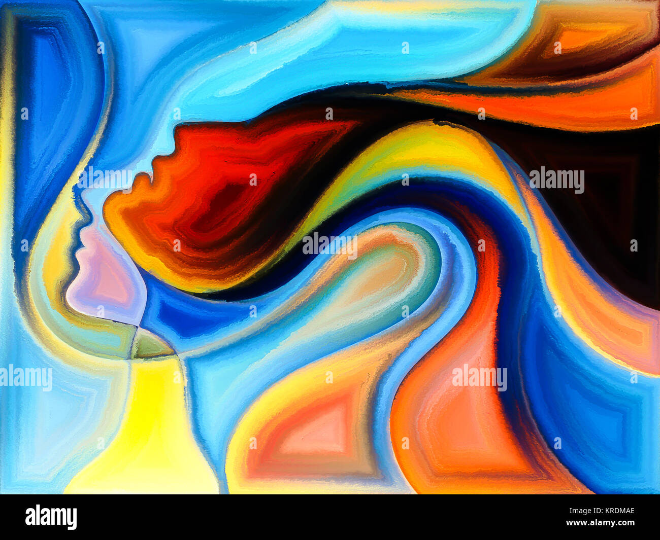 Silent dialog hi-res stock photography and images - Alamy