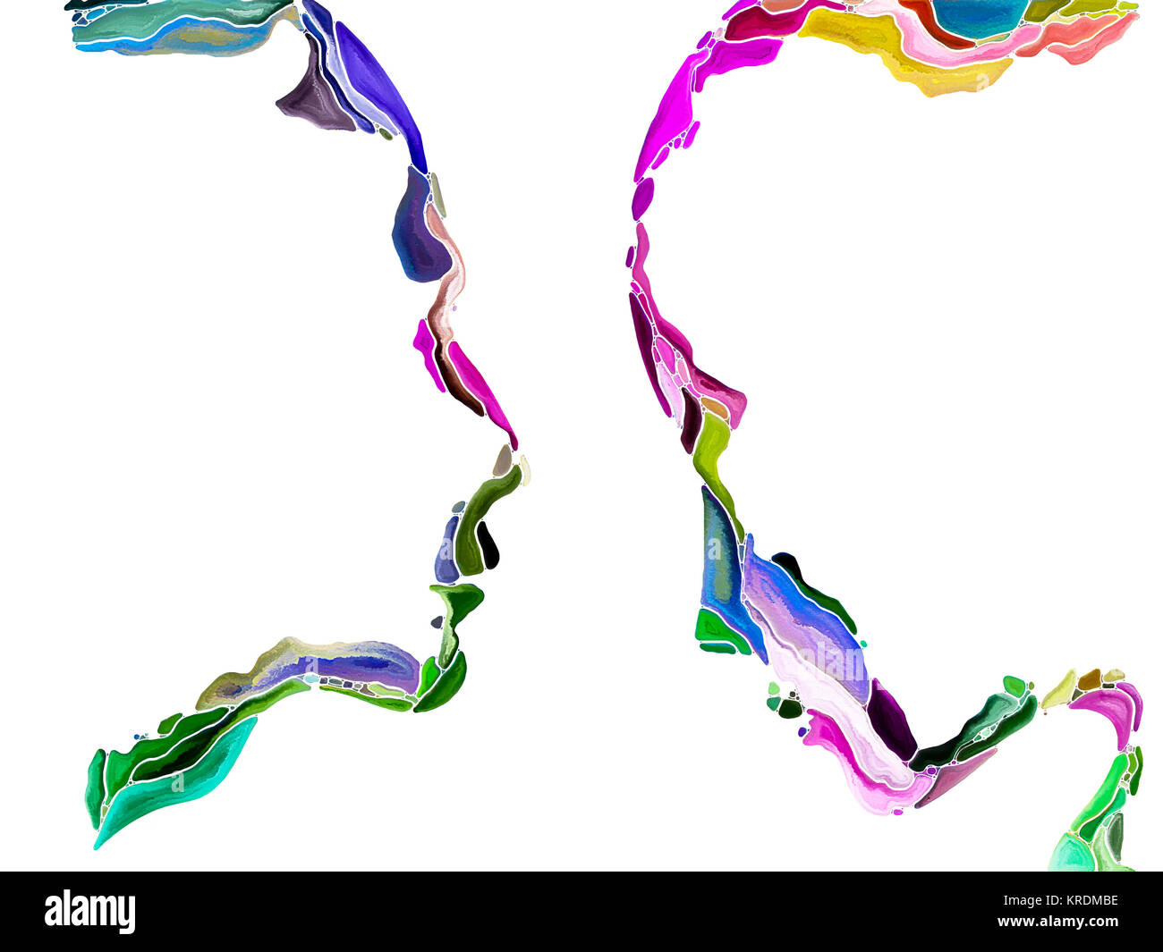 Paradigm of Self Fragmentation Stock Photo - Alamy