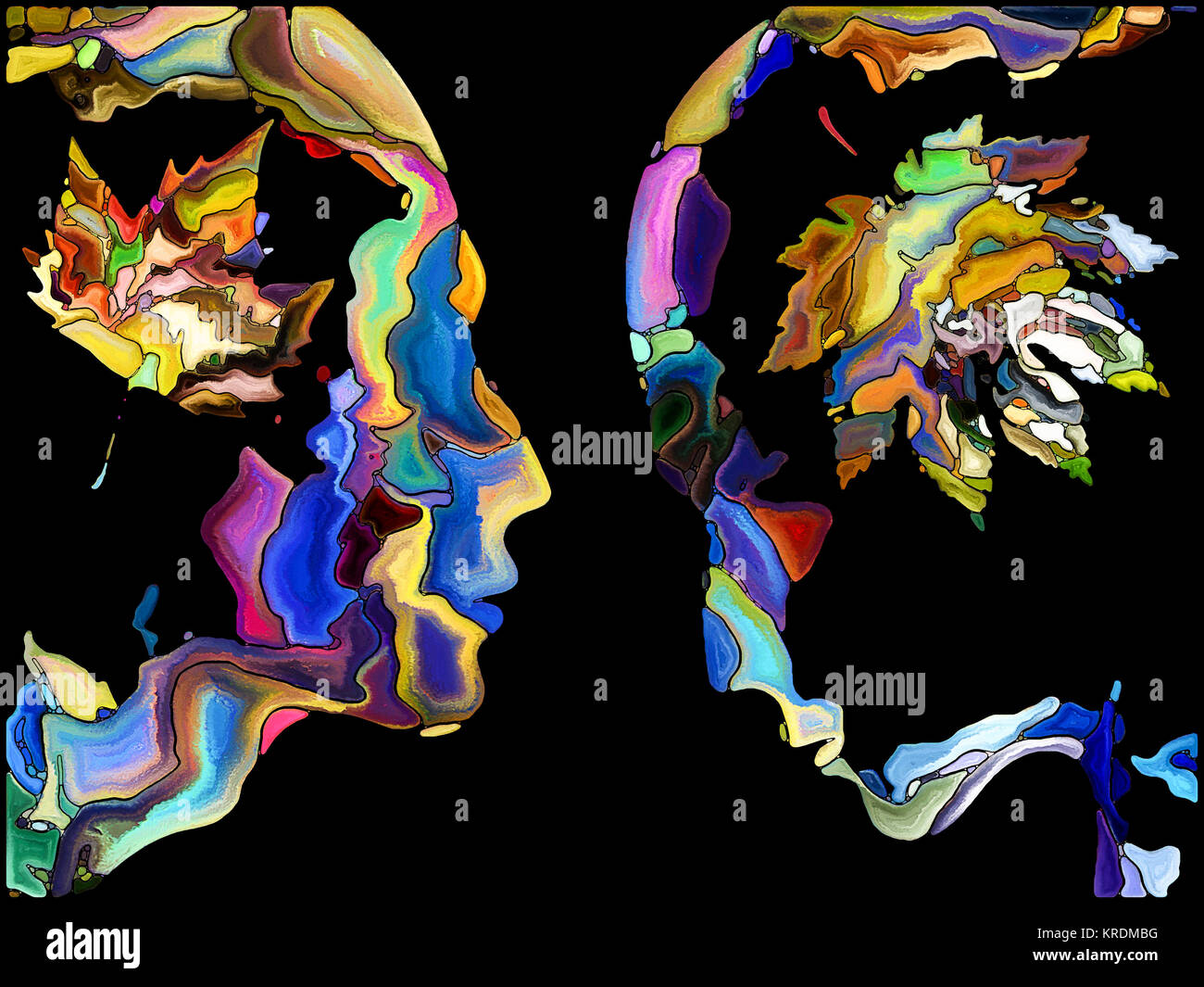 Synergies of Self Fragmentation Stock Photo - Alamy