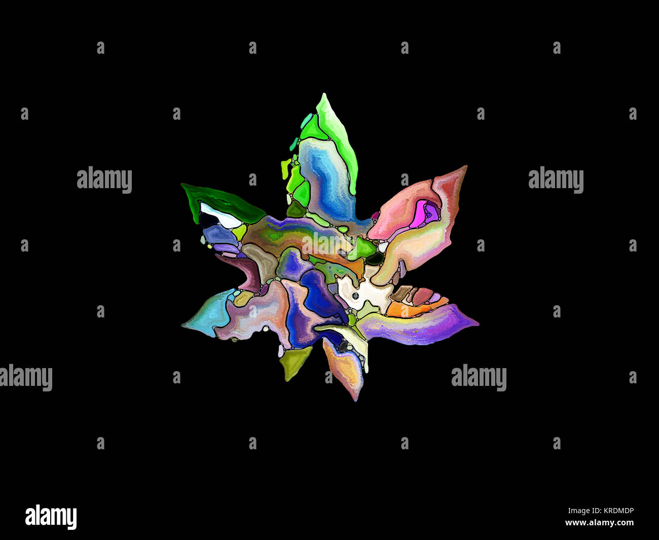 Vision of Self Fragmentation Stock Photo - Alamy