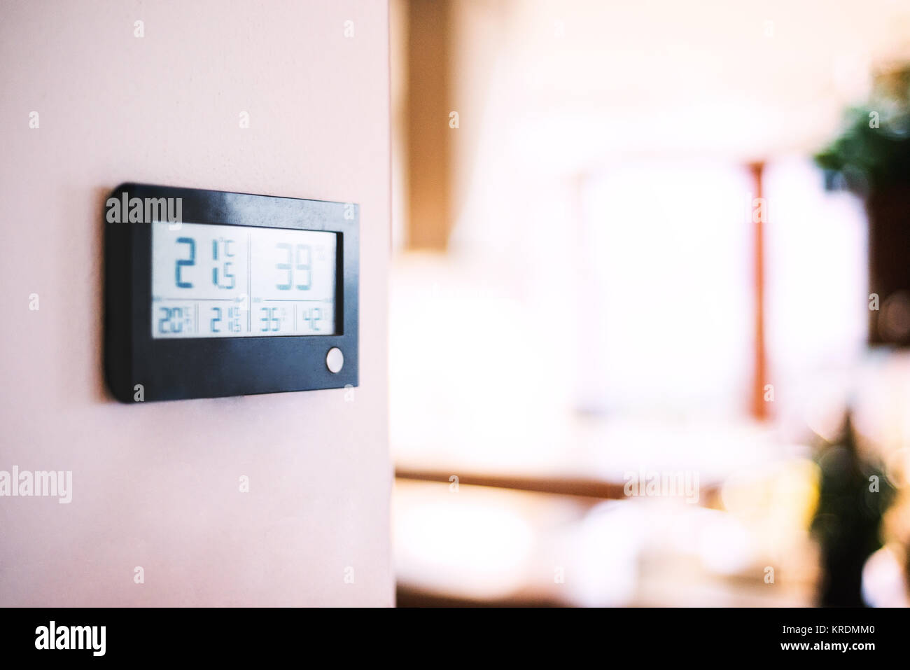 A meteostation on the wall Stock Photo - Alamy