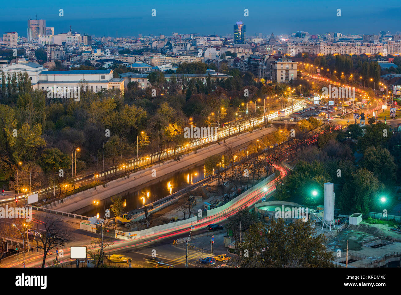 Bucharest sky tower hi-res stock photography and images - Alamy