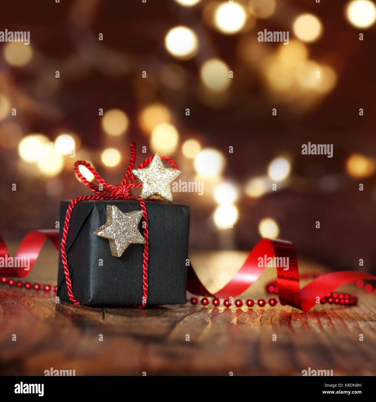 very beautiful christmas package Stock Photo - Alamy