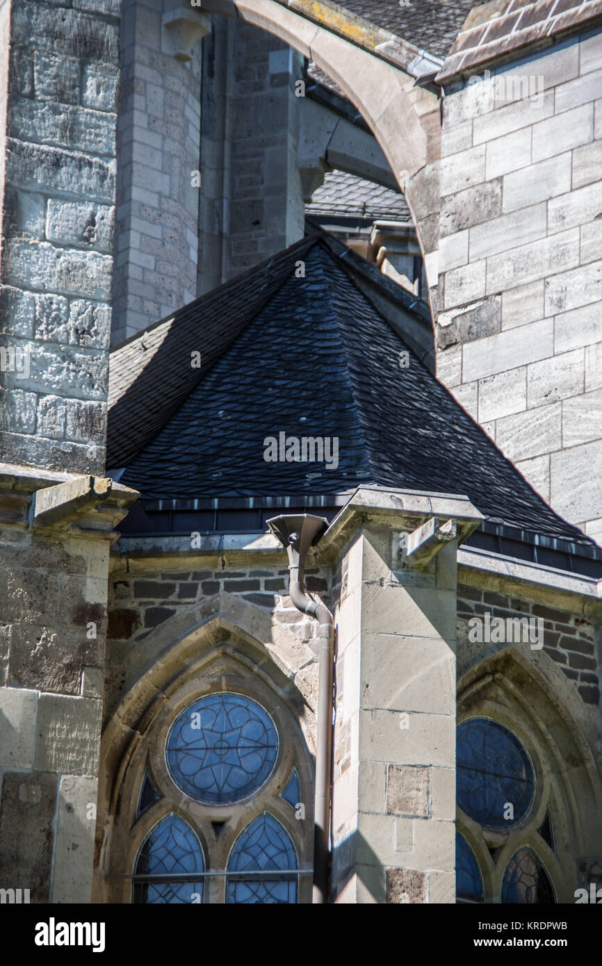 Church altenberger dom bergischer dom in altenberg hi-res stock ...