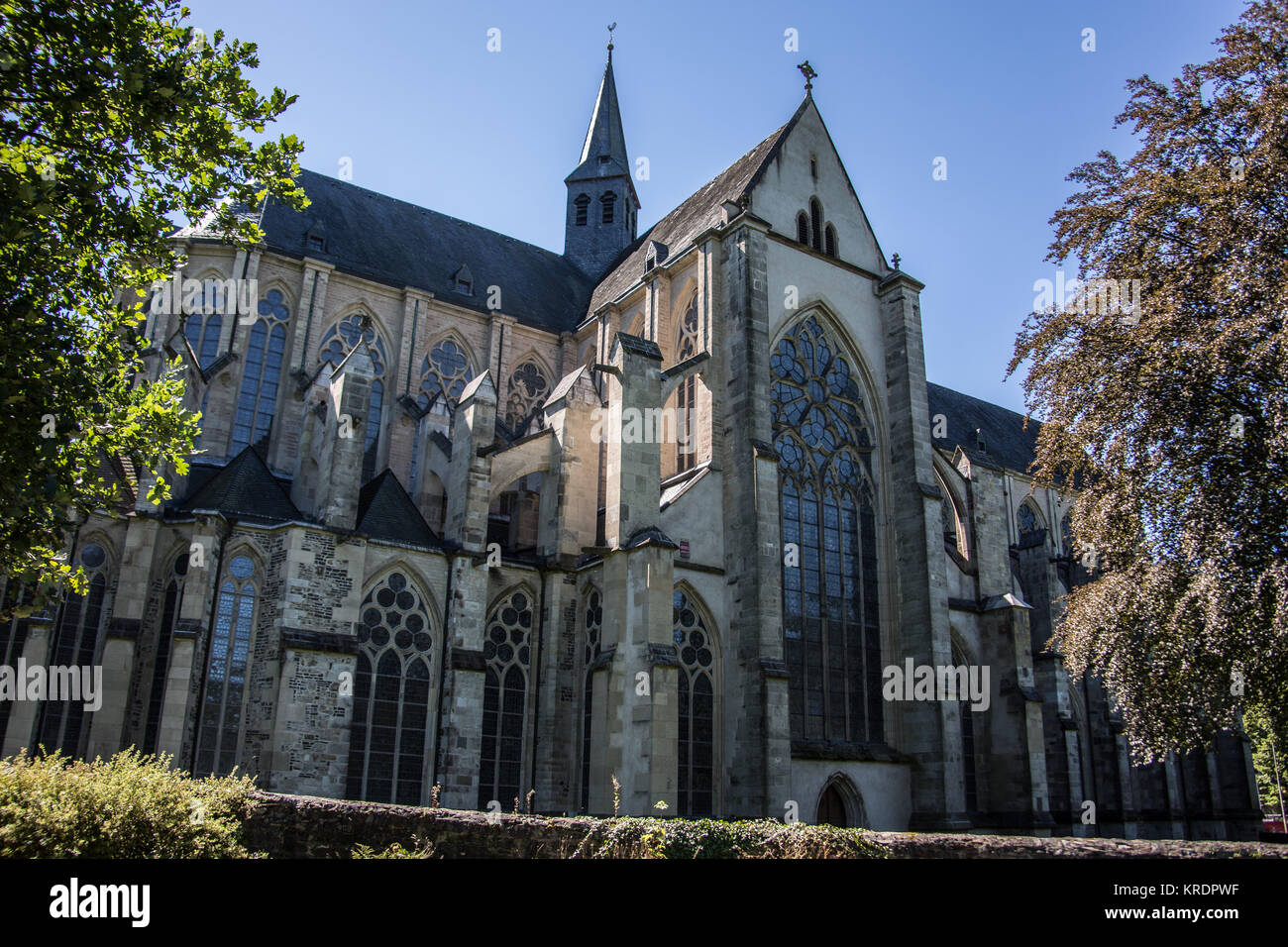 Church altenberger dom bergischer dom in altenberg hi-res stock ...