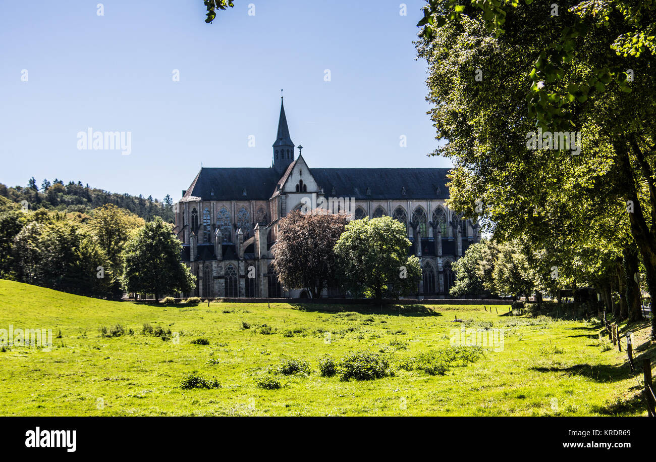 Church altenberger dom bergischer dom in altenberg hi-res stock ...