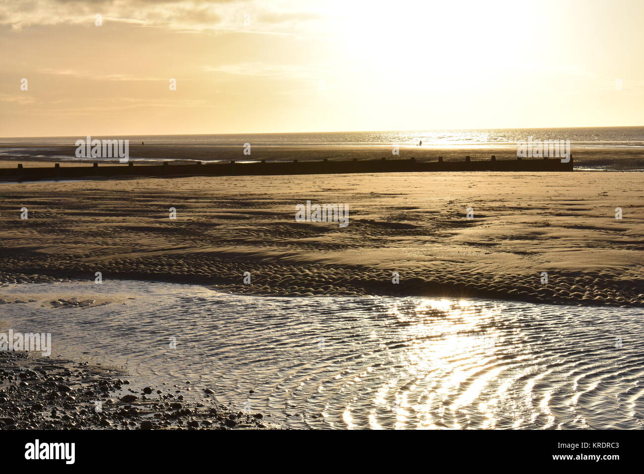 Cleveleys beach promenade hi-res stock photography and images - Alamy