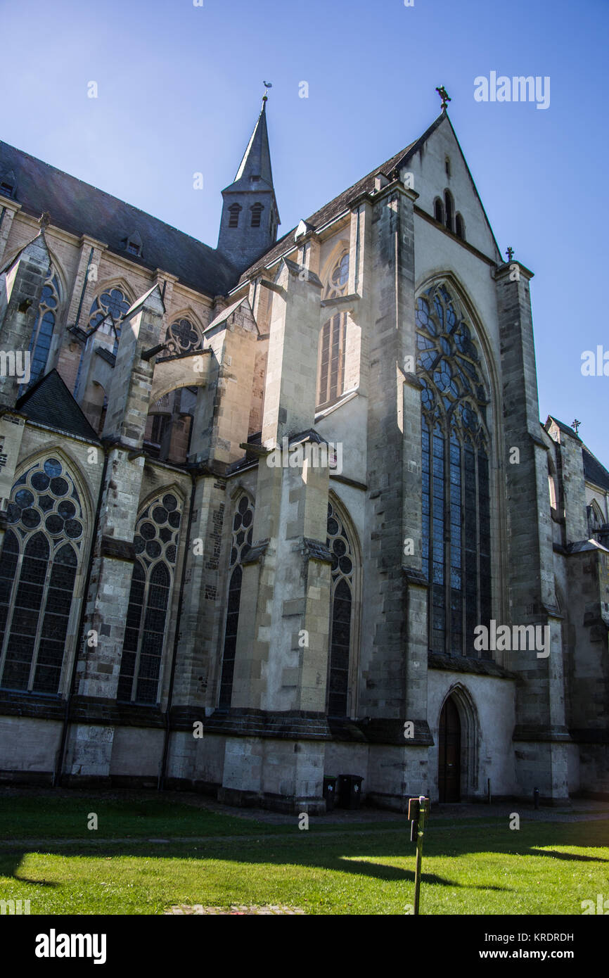 Church altenberger dom bergischer dom in altenberg hi-res stock ...