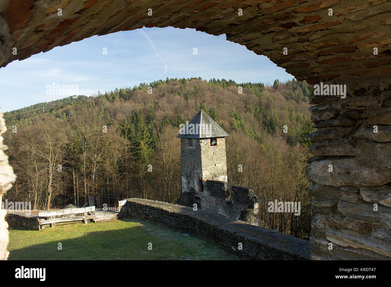 old castle in styria Stock Photo - Alamy