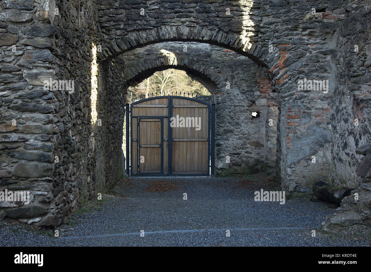 old castle in styria Stock Photo - Alamy