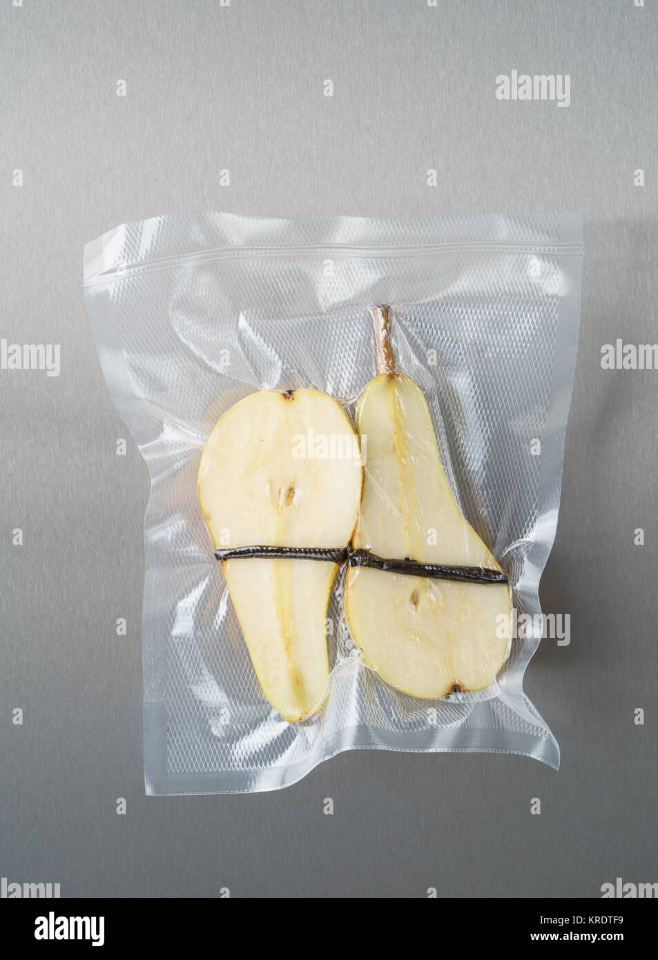 Vacuum sealed pears Stock Photo - Alamy