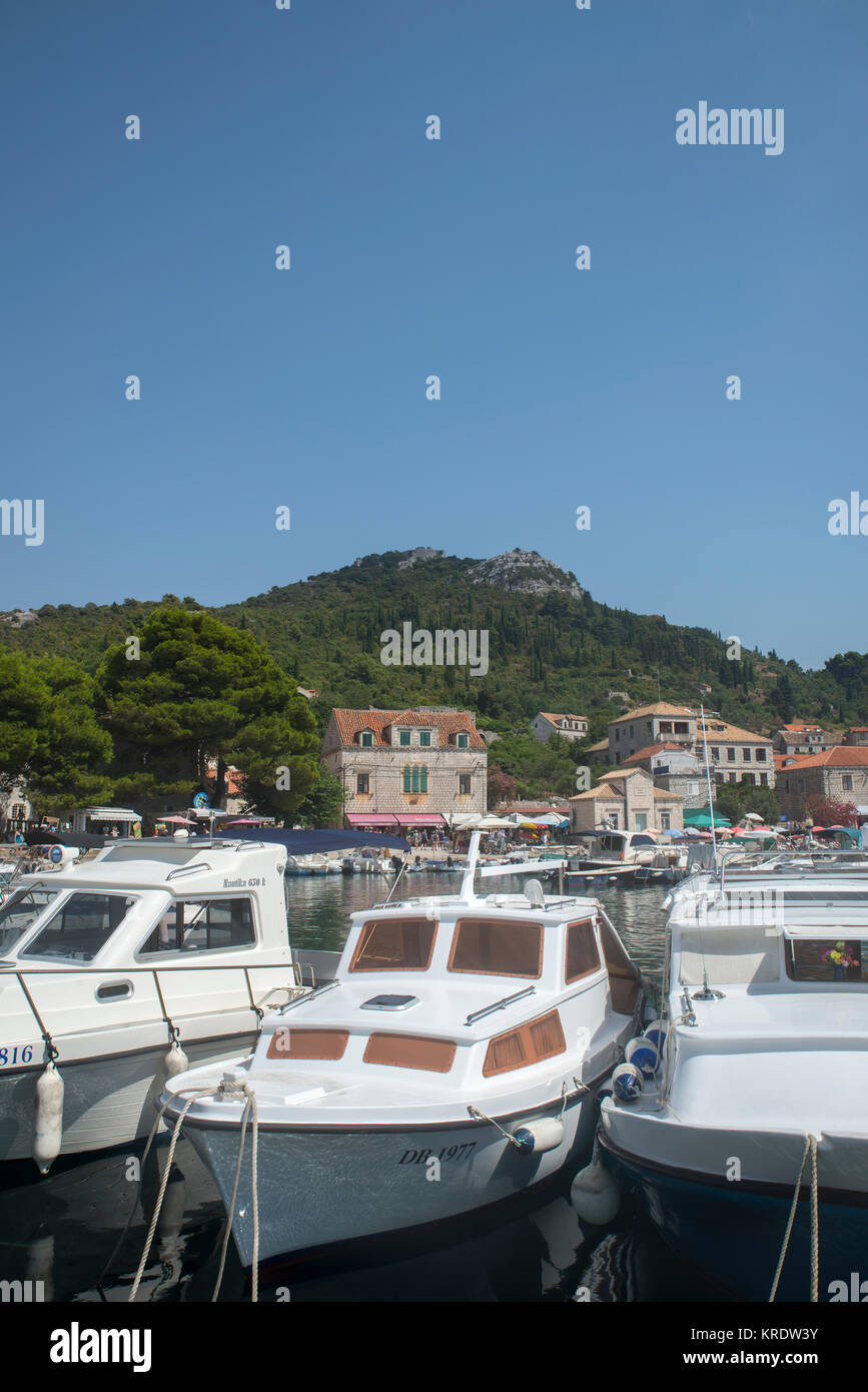 Lopud Island, Elaphiti islands, Croatia Stock Photo - Alamy