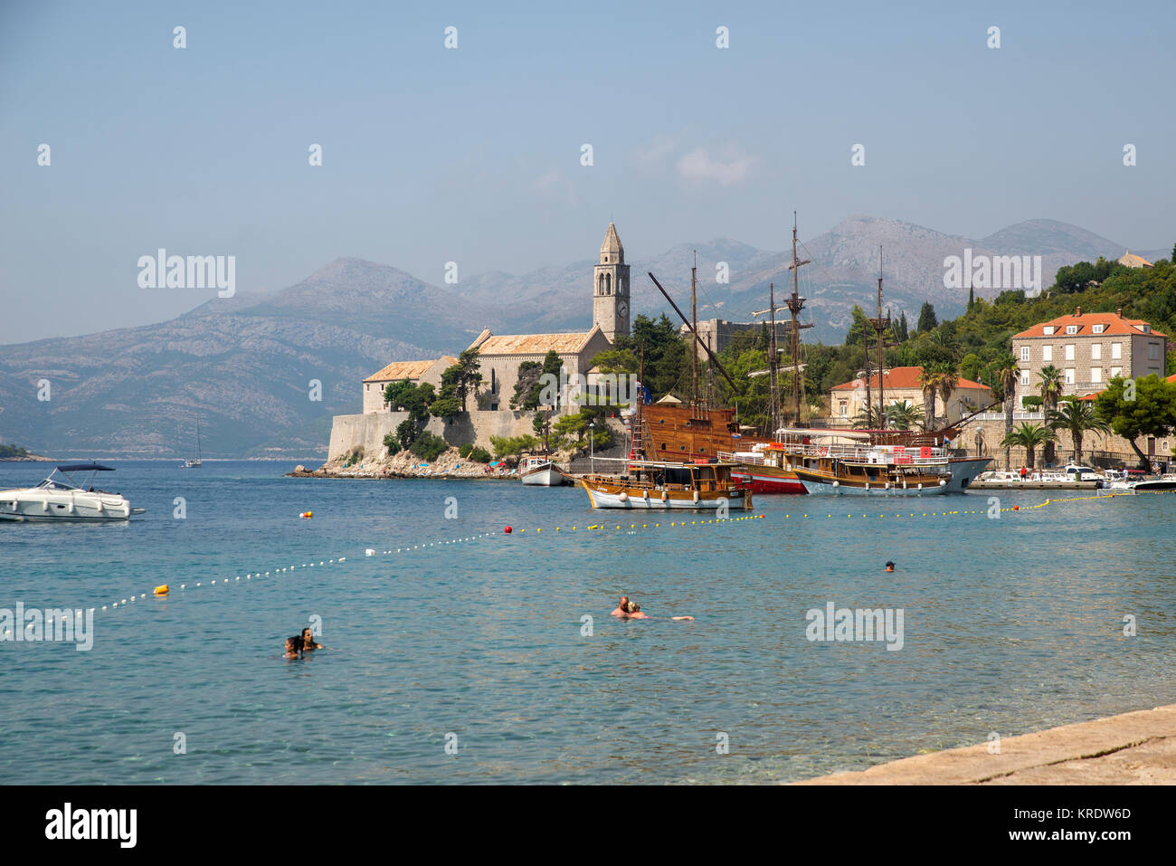 Lopud Island, Elaphiti islands, Croatia Stock Photo - Alamy