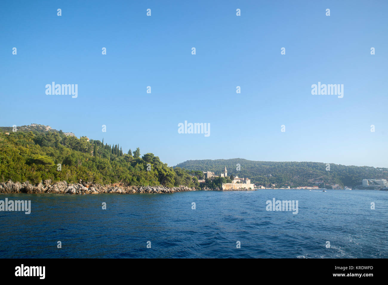 Lopud Island, Elaphiti islands, Croatia Stock Photo - Alamy