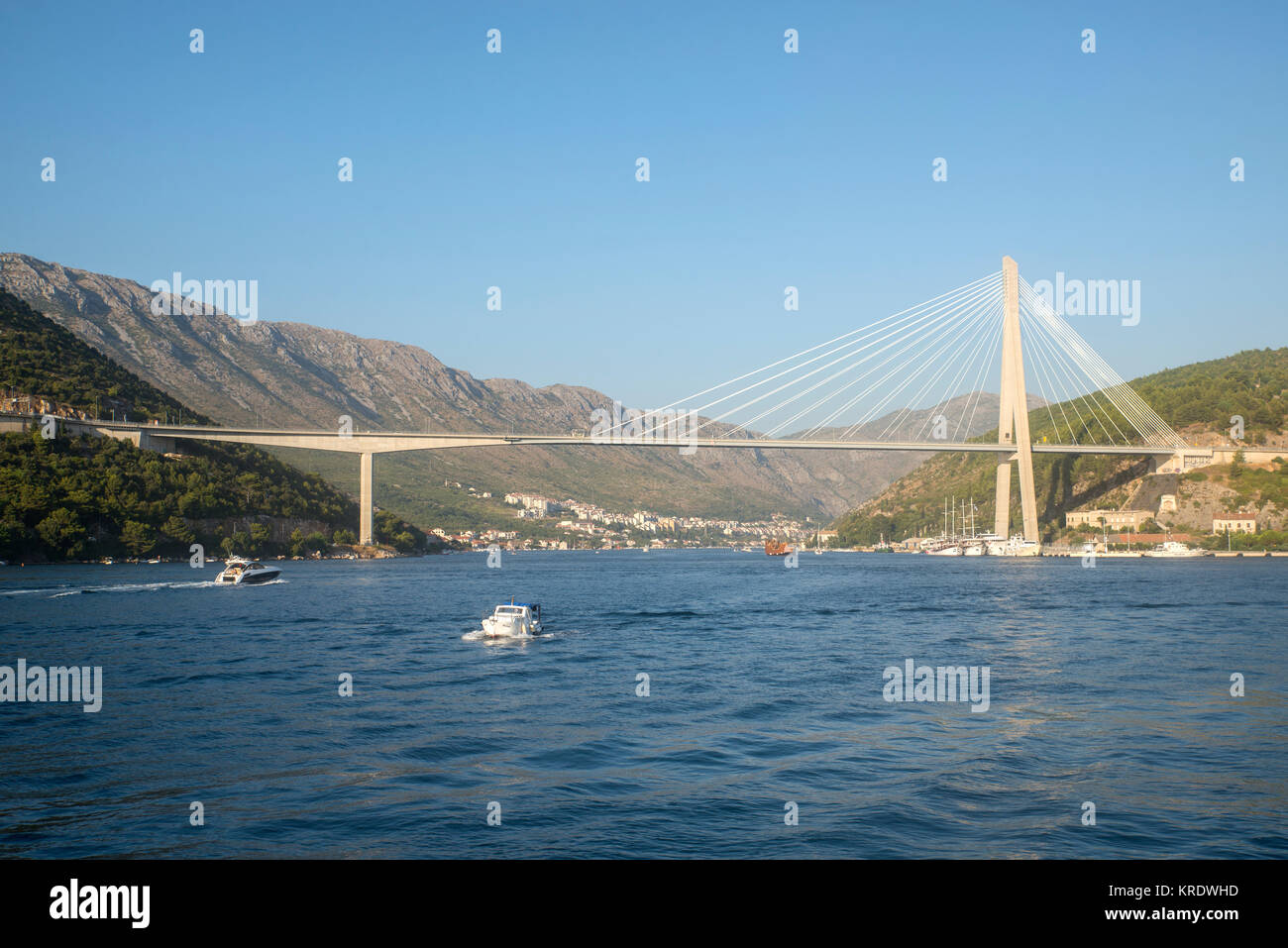 Franjo Tudman bridge, Dubrovnik, Croatia Stock Photo - Alamy
