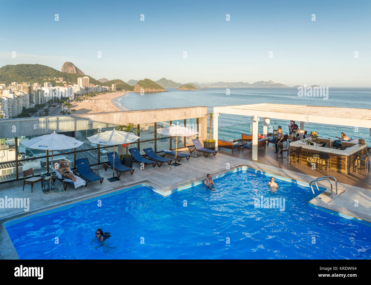 Rooftop Hotel Swimming Pool
