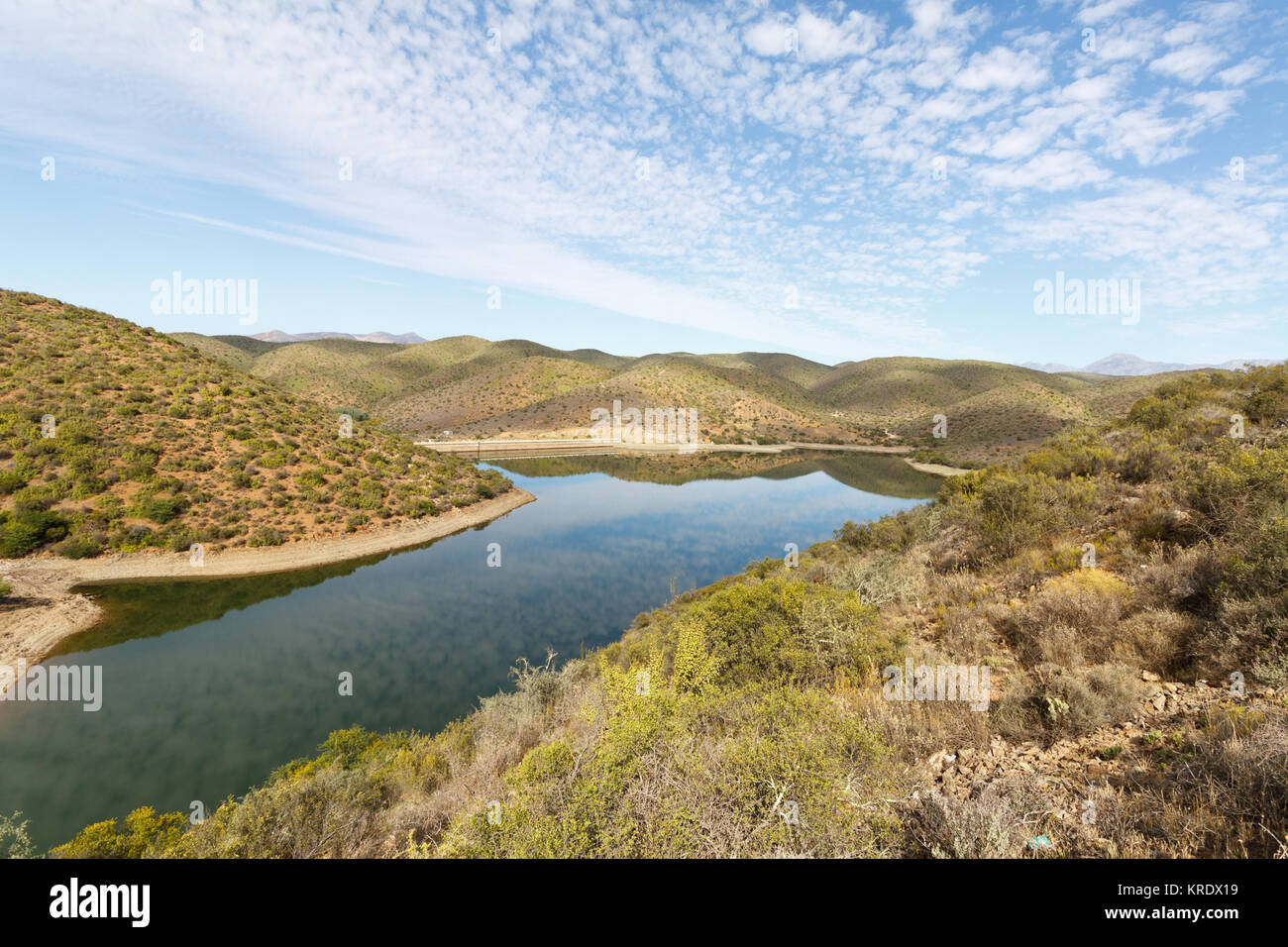 The Calitzdorp Dam Stock Photo - Alamy