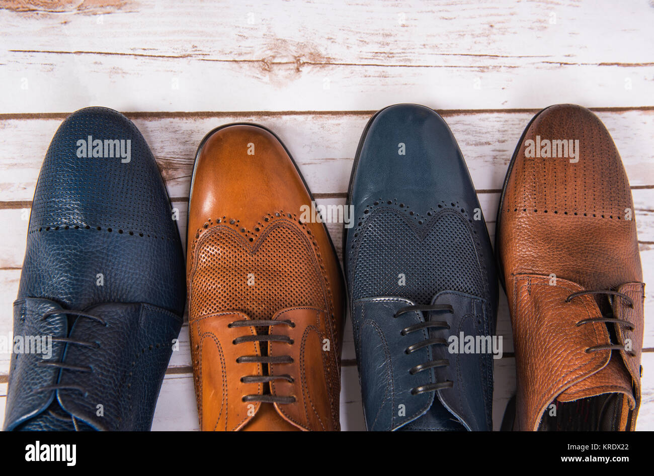 Men shoes collection - different models and colors Stock Photo - Alamy