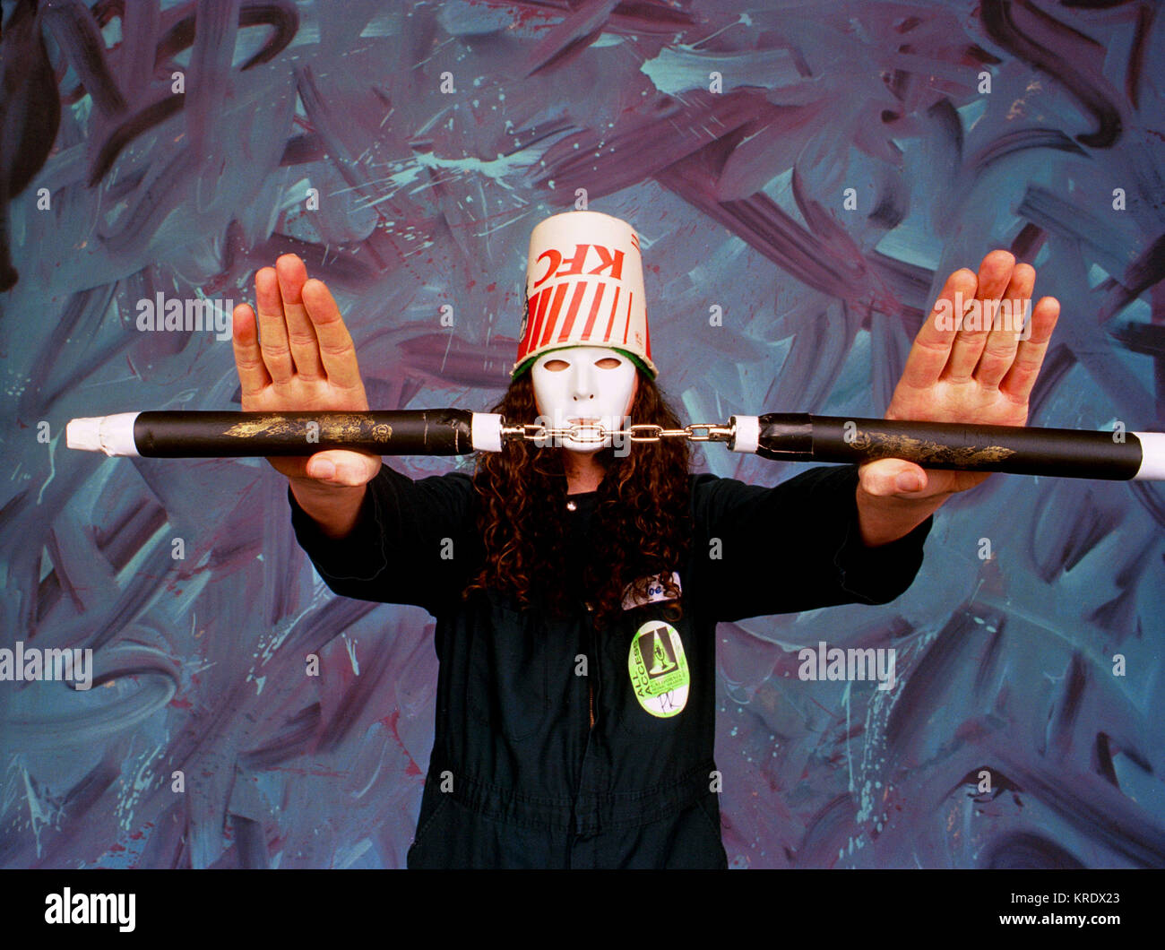 Buckethead hi-res stock photography and images - Alamy