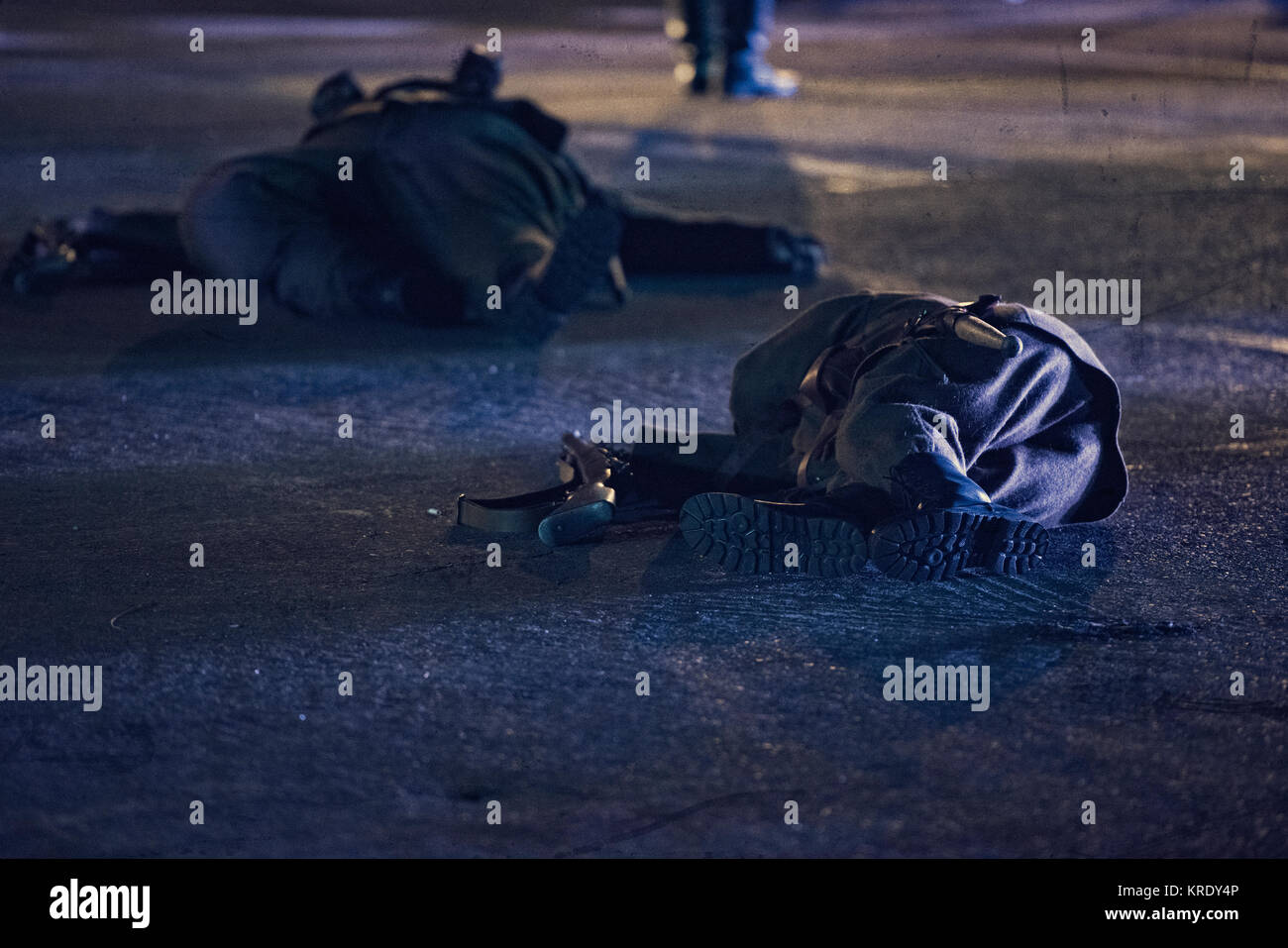 Dead soldiers on battlefield ww1 hi-res stock photography and images ...