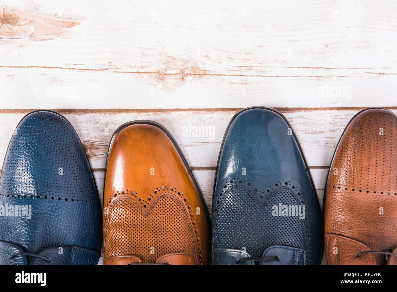 Men shoes collection - different models and colors Stock Photo - Alamy