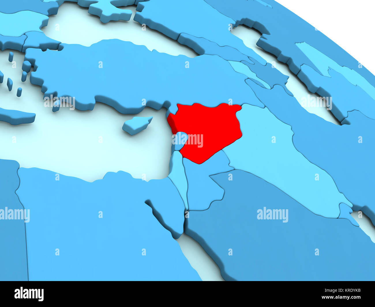 Syria political map political map hi-res stock photography and images ...