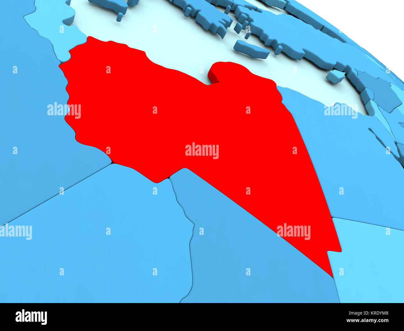 Libya on planet earth hi-res stock photography and images - Alamy