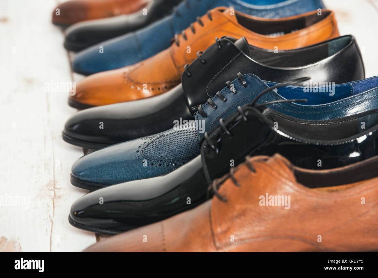 Elegant men shoes in detail Stock Photo - Alamy