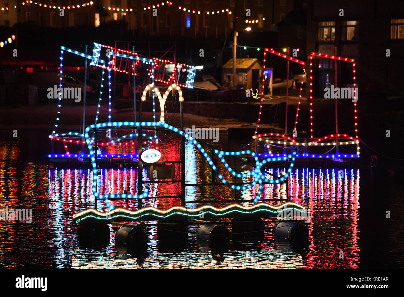 Mousehole christmas lights hi-res stock photography and images - Alamy