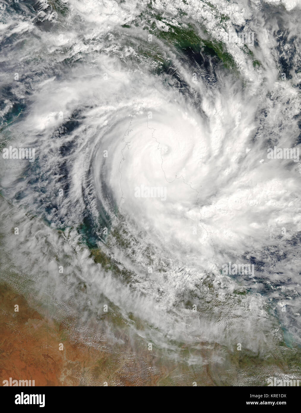 Cyclone monica hi-res stock photography and images - Alamy