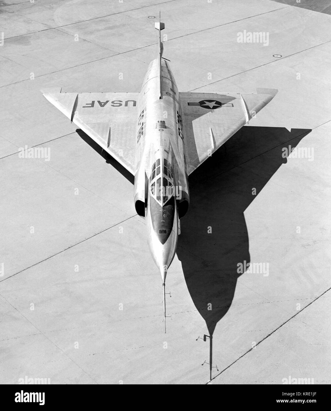 Convair yf 102 Black and White Stock Photos & Images - Alamy