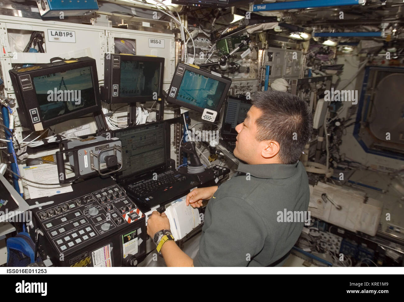 Daniel Tani iss016e011253 Stock Photo - Alamy