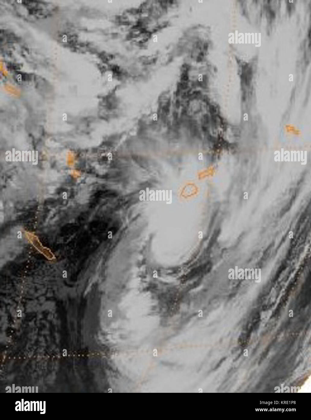 Cyclone Gavin 1997 Stock Photo - Alamy