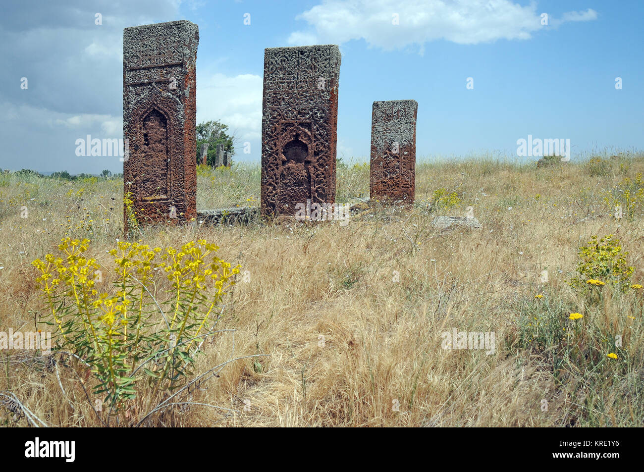 The Tombstones of Ahlat are famous for their dimenison and design.The ...