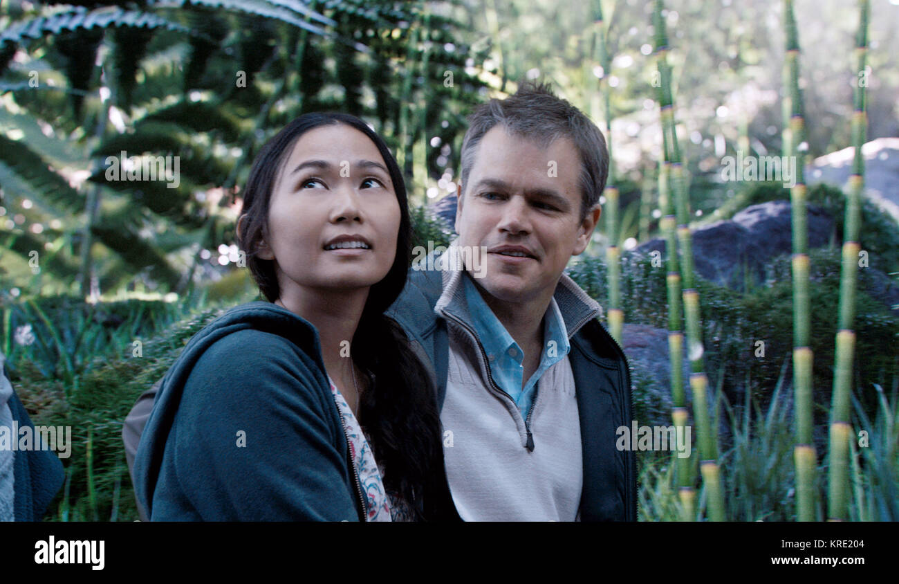 DOWNSIZING, from left: Hong Chau, Matt Damon, 2017. /© Paramount ...