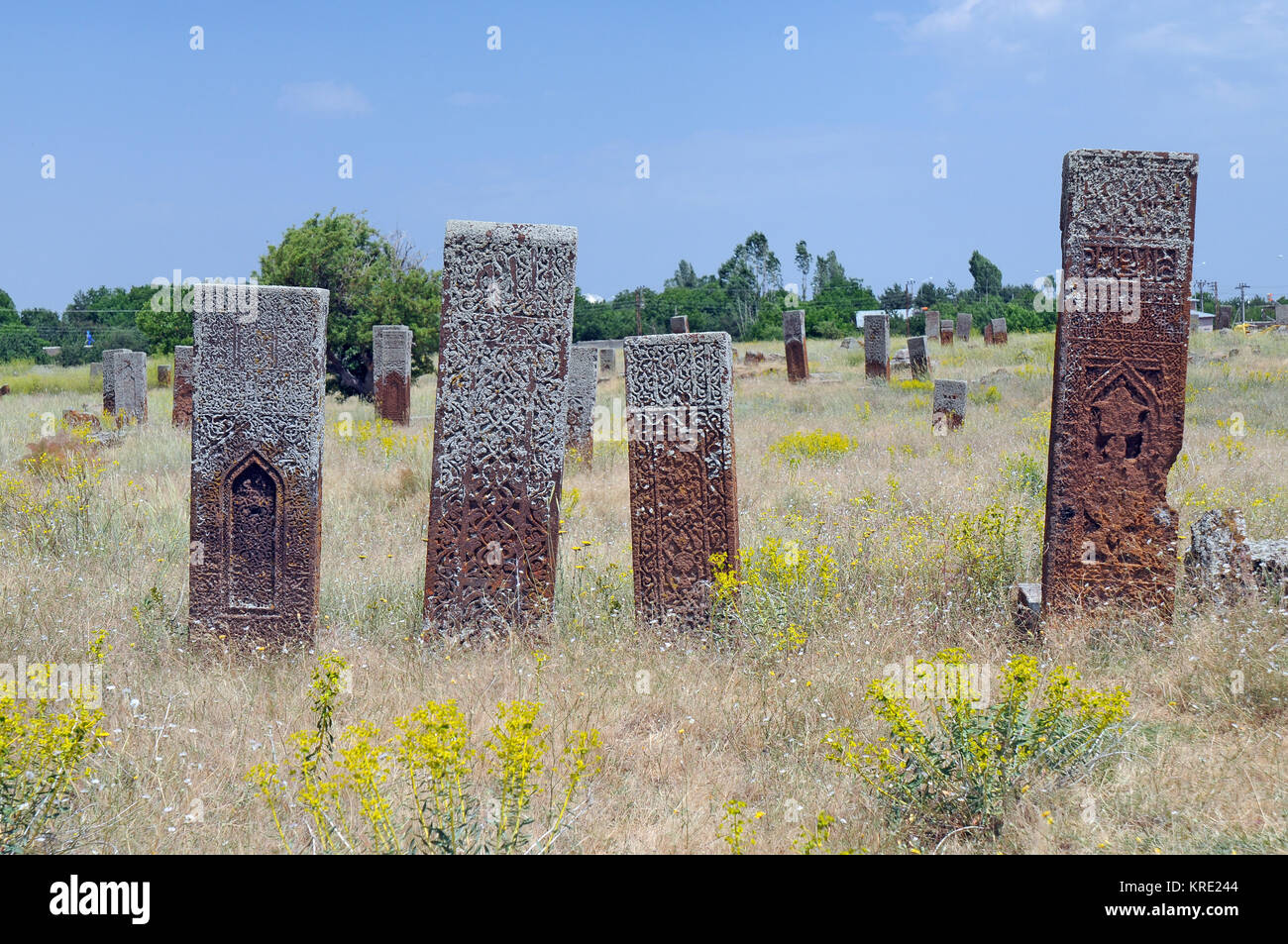 The Tombstones of Ahlat are famous for their dimenison and design.The ...