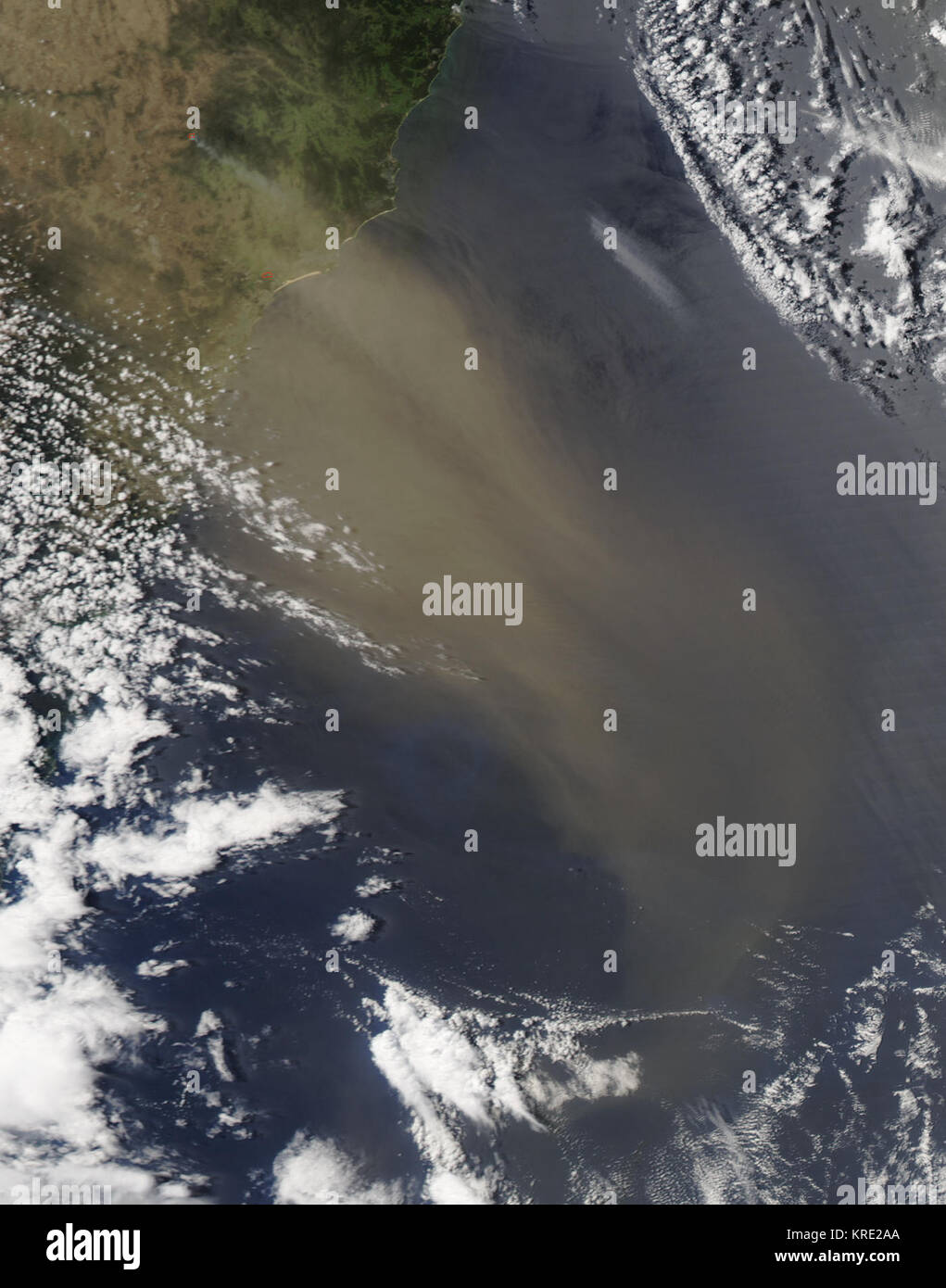 Dust over Southeast Australia Stock Photo - Alamy
