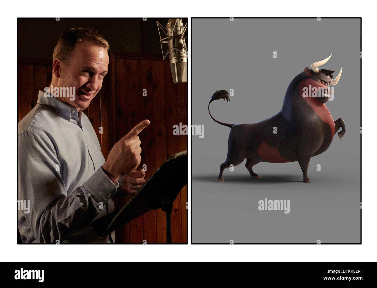 FERDINAND, Peyton Manning (voice of Guapo), 2017. ph: Jason Bush. TM ...