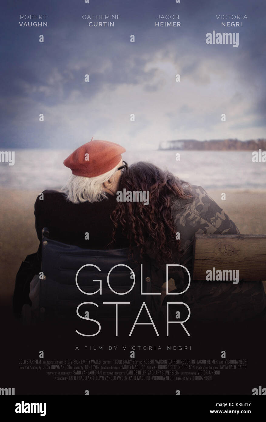 GOLD STAR, poster, from left: Robert Vaughn, Victoria Negri, 2017 ...