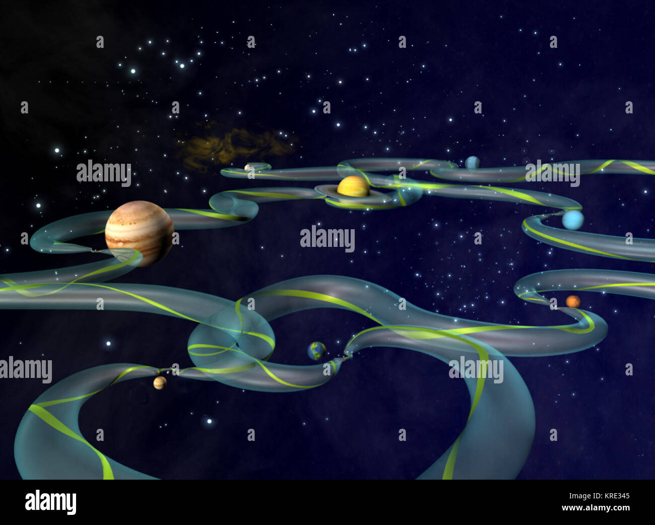 Cosmic journey project hi-res stock photography and images - Alamy