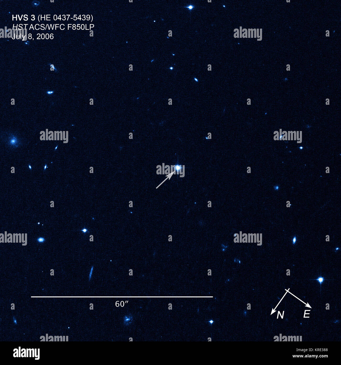 HE 0437-5439 HST Stock Photo - Alamy