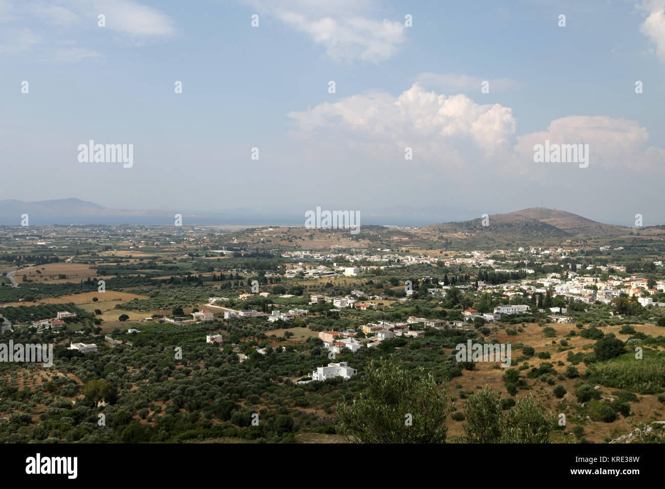 View on Tigaki. Kos Island Greece Stock Photo - Alamy