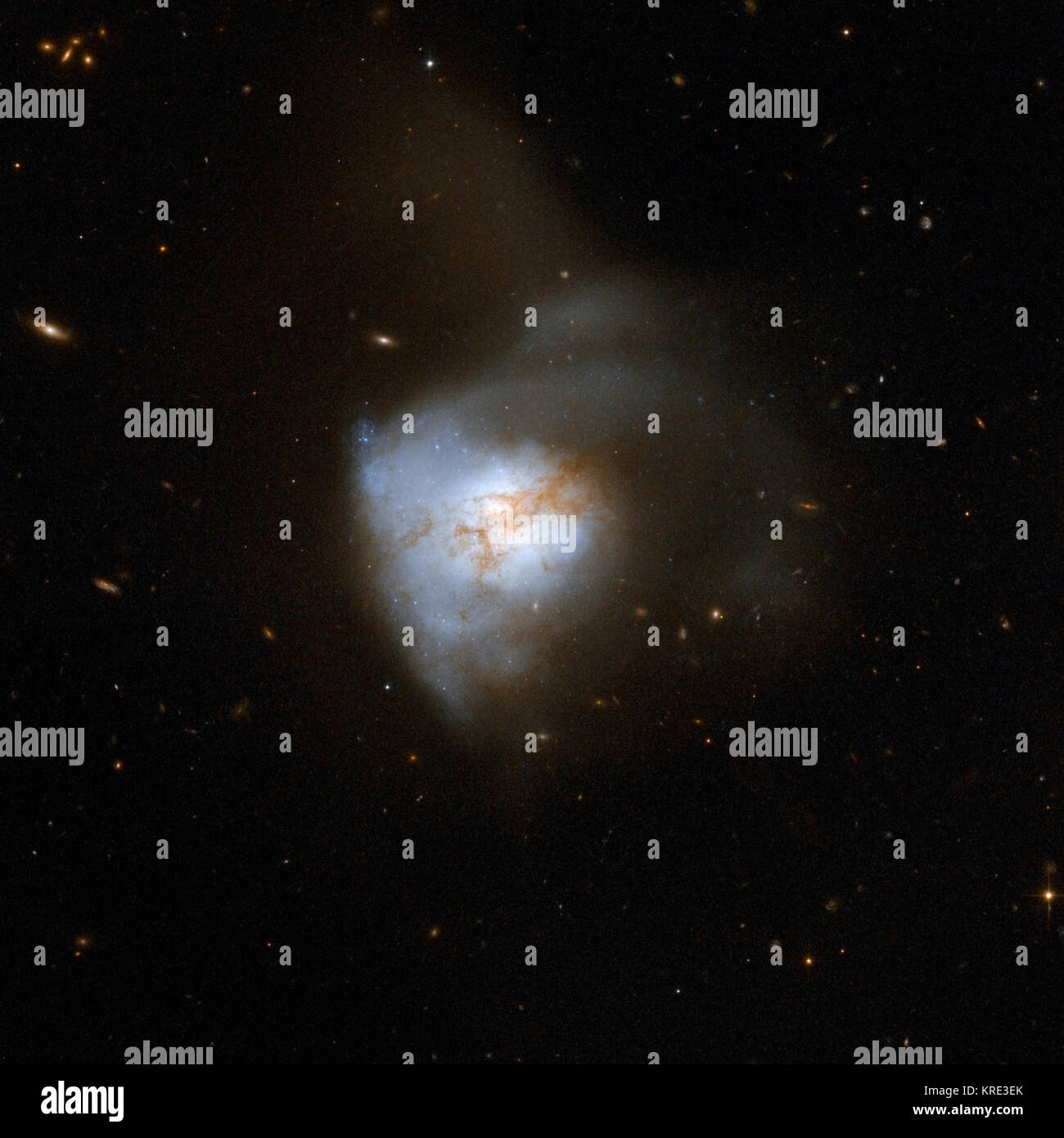 Hubble Interacting Galaxy Arp 220 (2008-04-24 Stock Photo - Alamy
