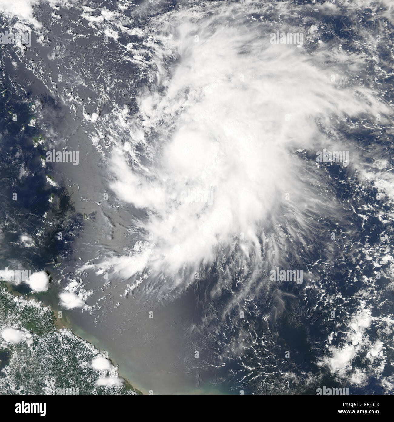 Hurricane Philippe on September 18 2005 Stock Photo - Alamy
