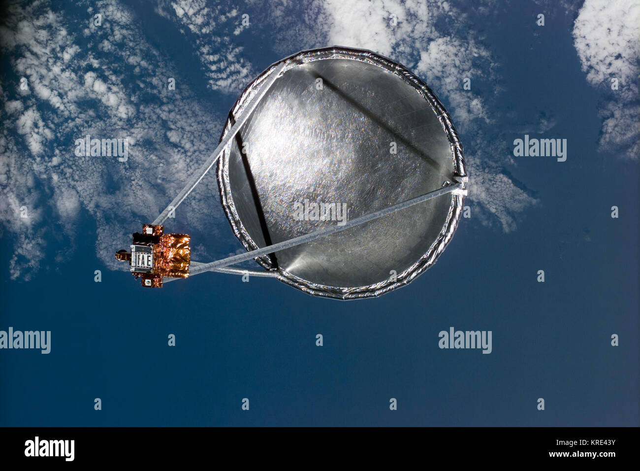 Inflatable Antenna Experiment Stock Photo - Alamy