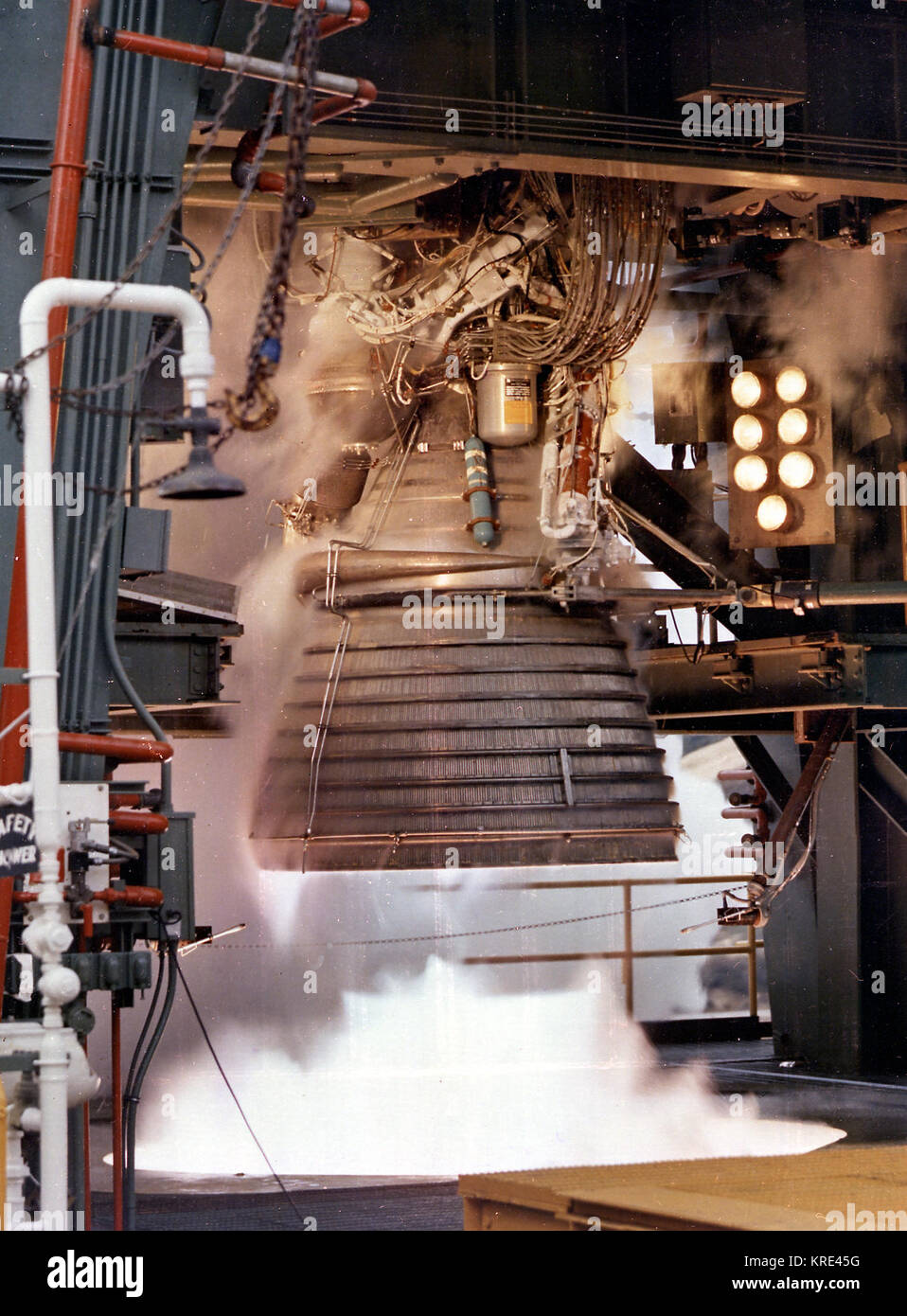 Saturn v engine test hi-res stock photography and images - Alamy